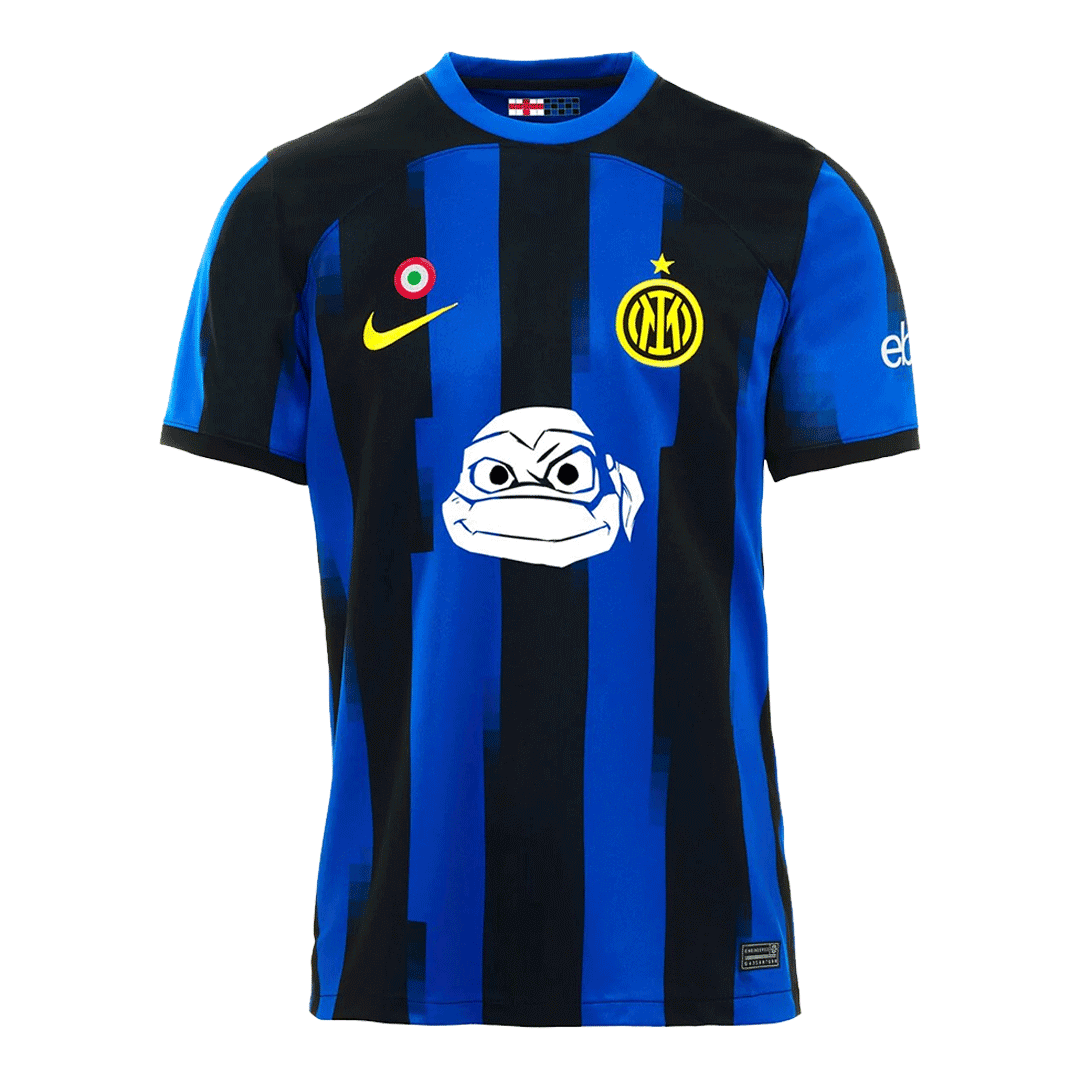 Inter Milan X NINJA TURTLES Soccer Jersey Home Custom Shirt 2023/24 ...