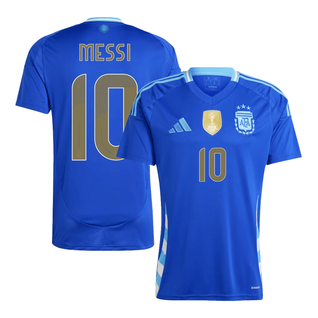 Argentina Jersey Custom MESSI #10 Soccer Jersey Away 2024
