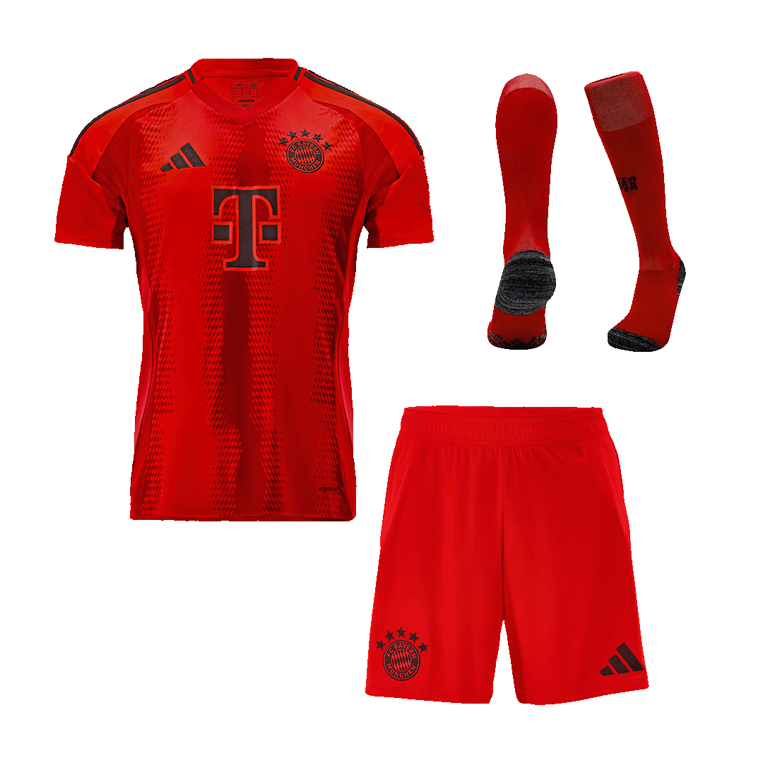 Bayern Munich Home Custom Full Soccer Kit 2024/25 | Bestsoccerstore