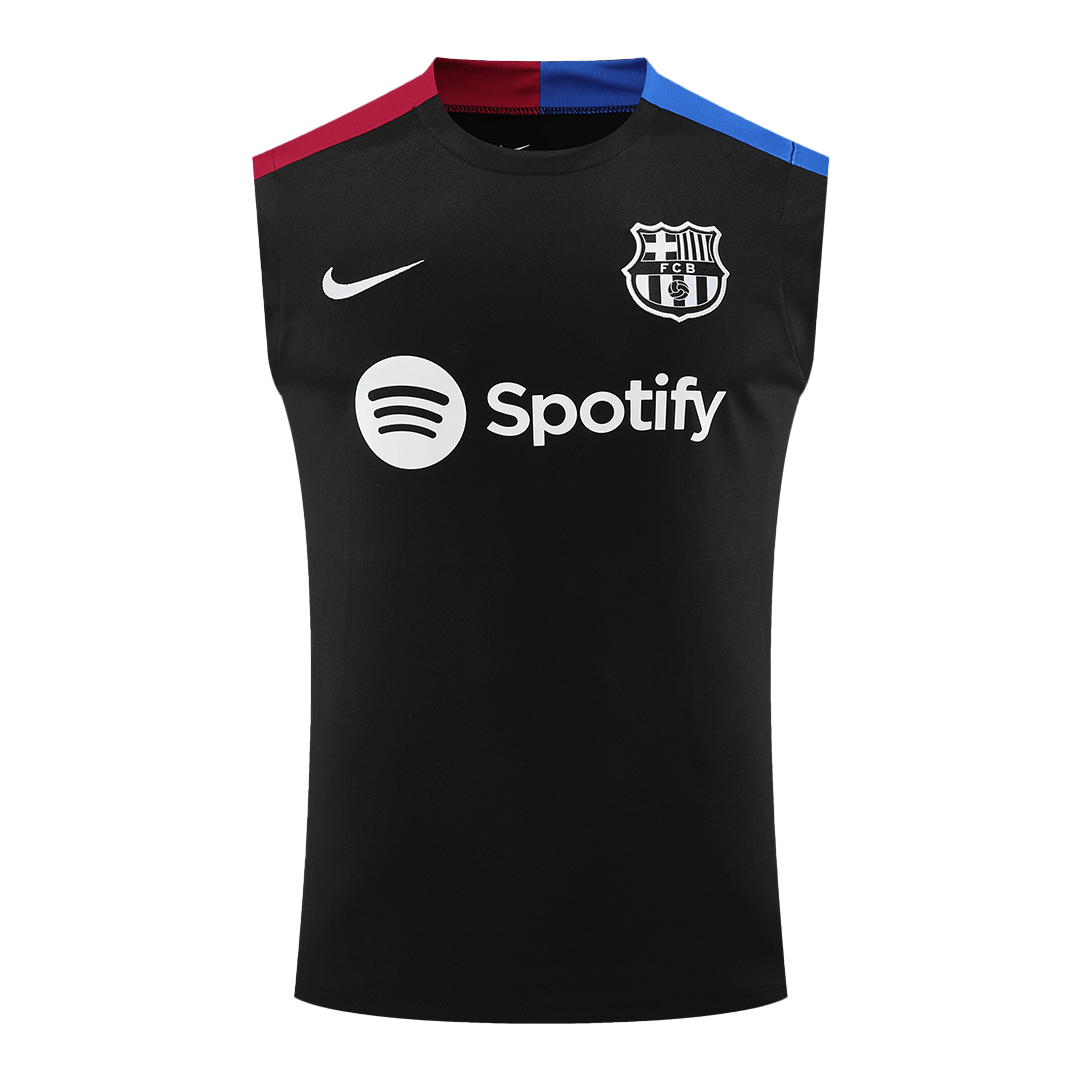 Barcelona Pre-Match Training Vest 2024/25 Black | bestsoccerstore