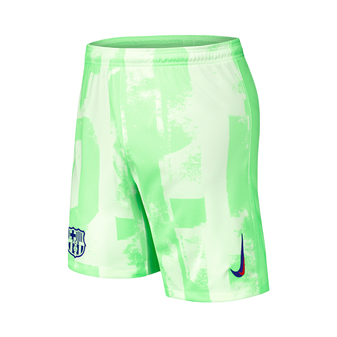 Barcelona Soccer Shorts Custom Third Away 2024/25 | Bestsoccerstore