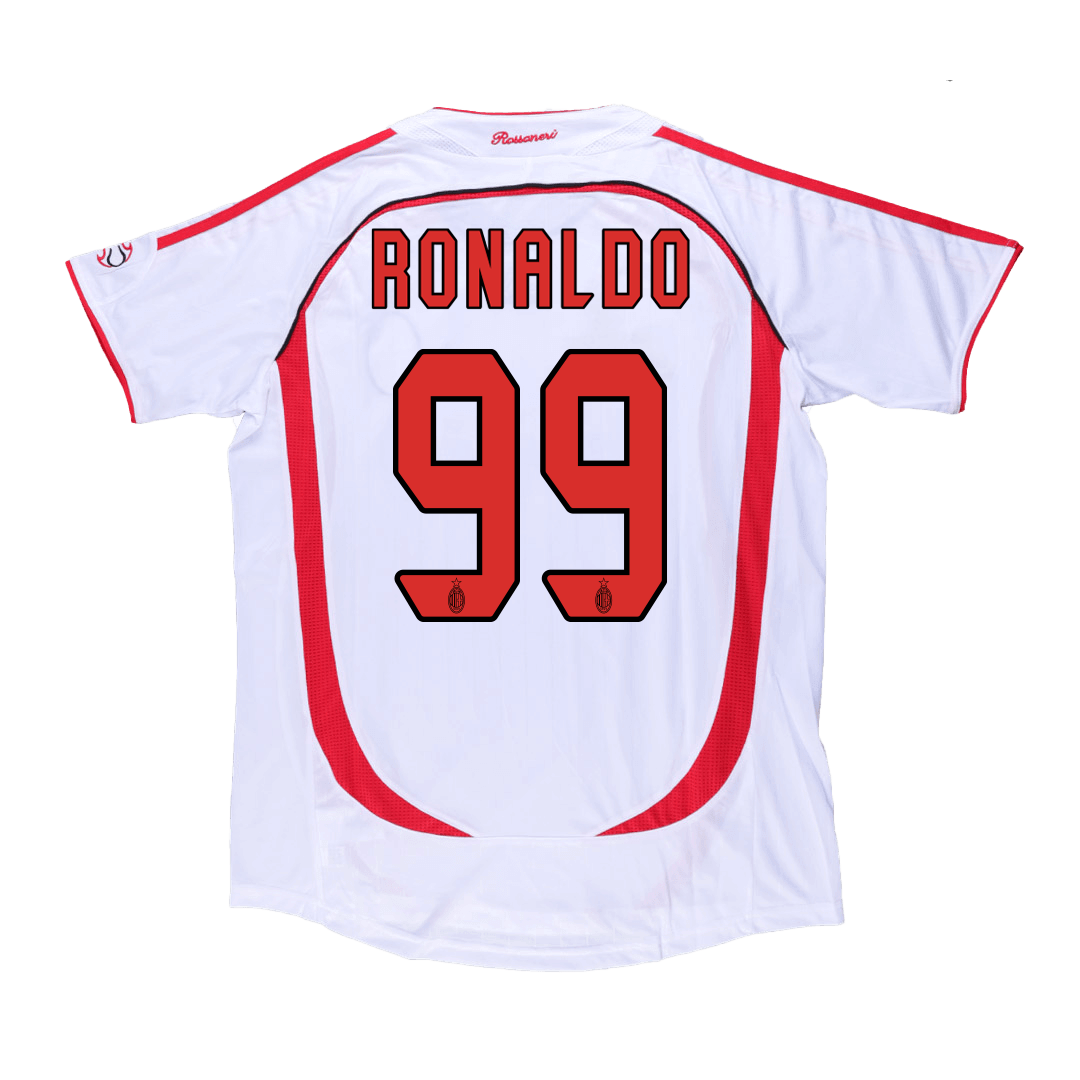 RONALDO #99 AC Milan Retro Jersey Away Soccer Shirt 2006/07 | Best ...