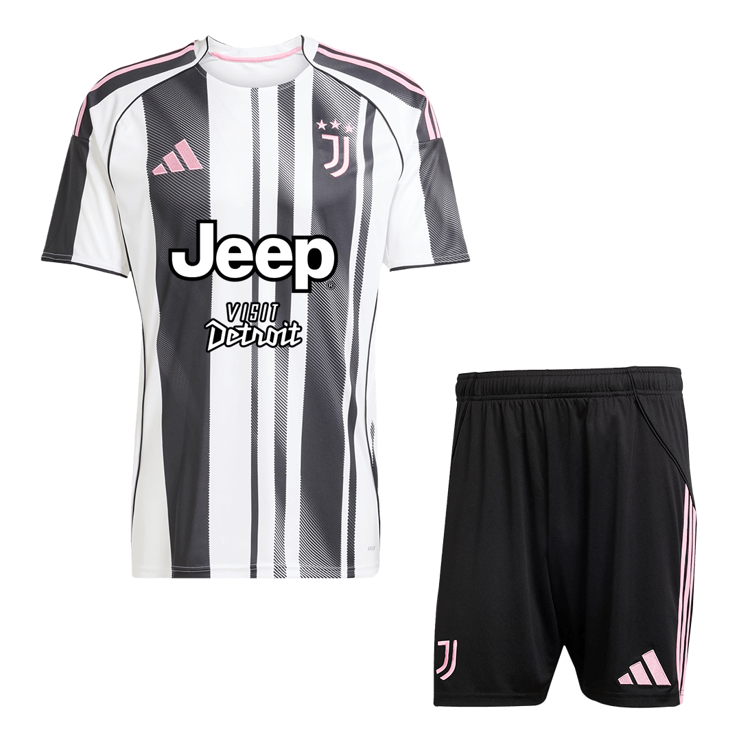 Juventus Home Soccer Uniform Kits 2025/26 | Bestsoccerstore