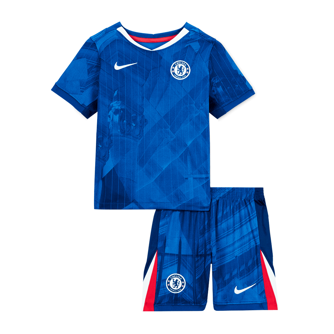 Kids Chelsea Custom Home Soccer Kits 2025/26 | Bestsoccerstore