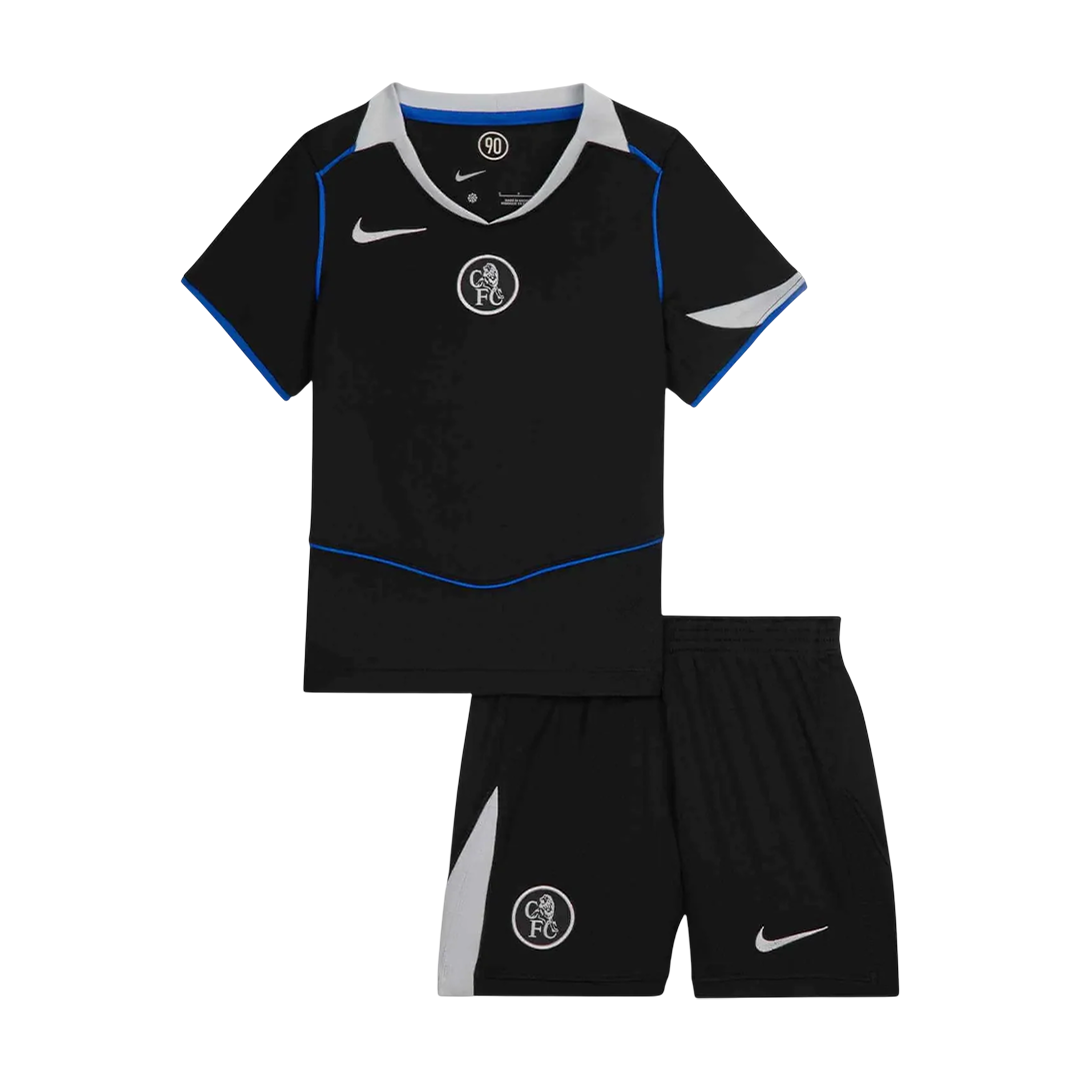 Kids Chelsea Third Away Custom Soccer Kits 2025/26 | Bestsoccerstore
